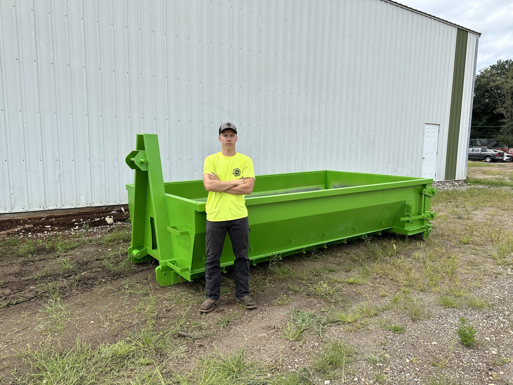 7 Yard Dumpster - Rust Country Rolloffs